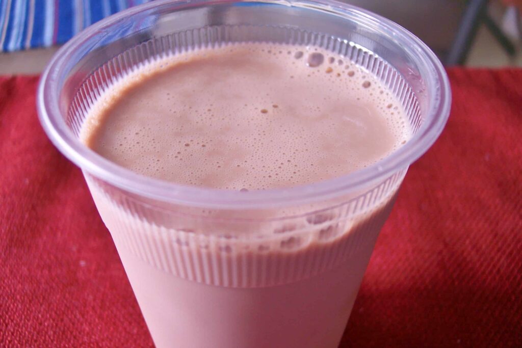 Healthy Chocolate Energy Shake