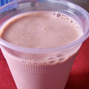 Healthy Chocolate Energy Shake