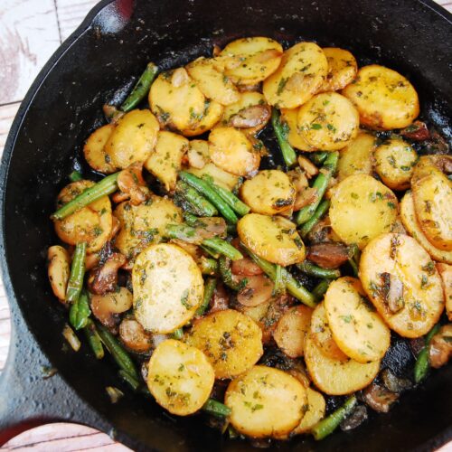 Country Potatoes Recipe - 5 Smart Points | LaaLoosh