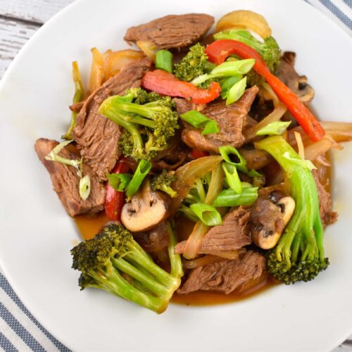 Beef And Vegetable Stir Fry Recipe | LaaLoosh