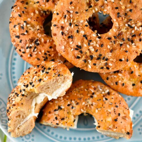 2 Ingredient Bagel Recipe | LaaLoosh