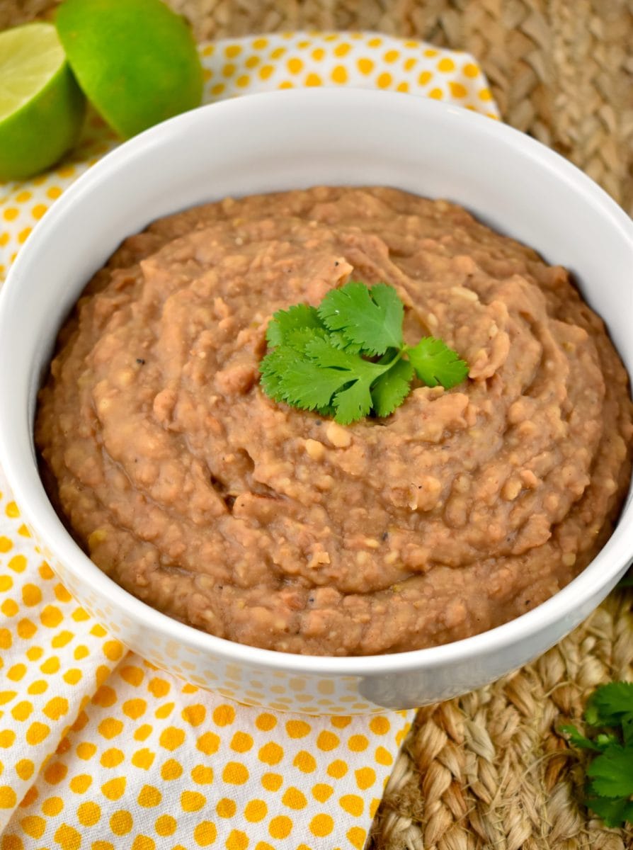Instant Pot Refried Beans Recipe | LaaLoosh