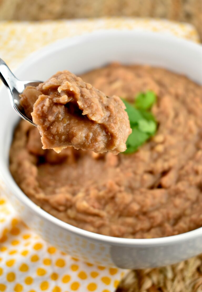 Instant Pot Refried Beans Recipe | LaaLoosh