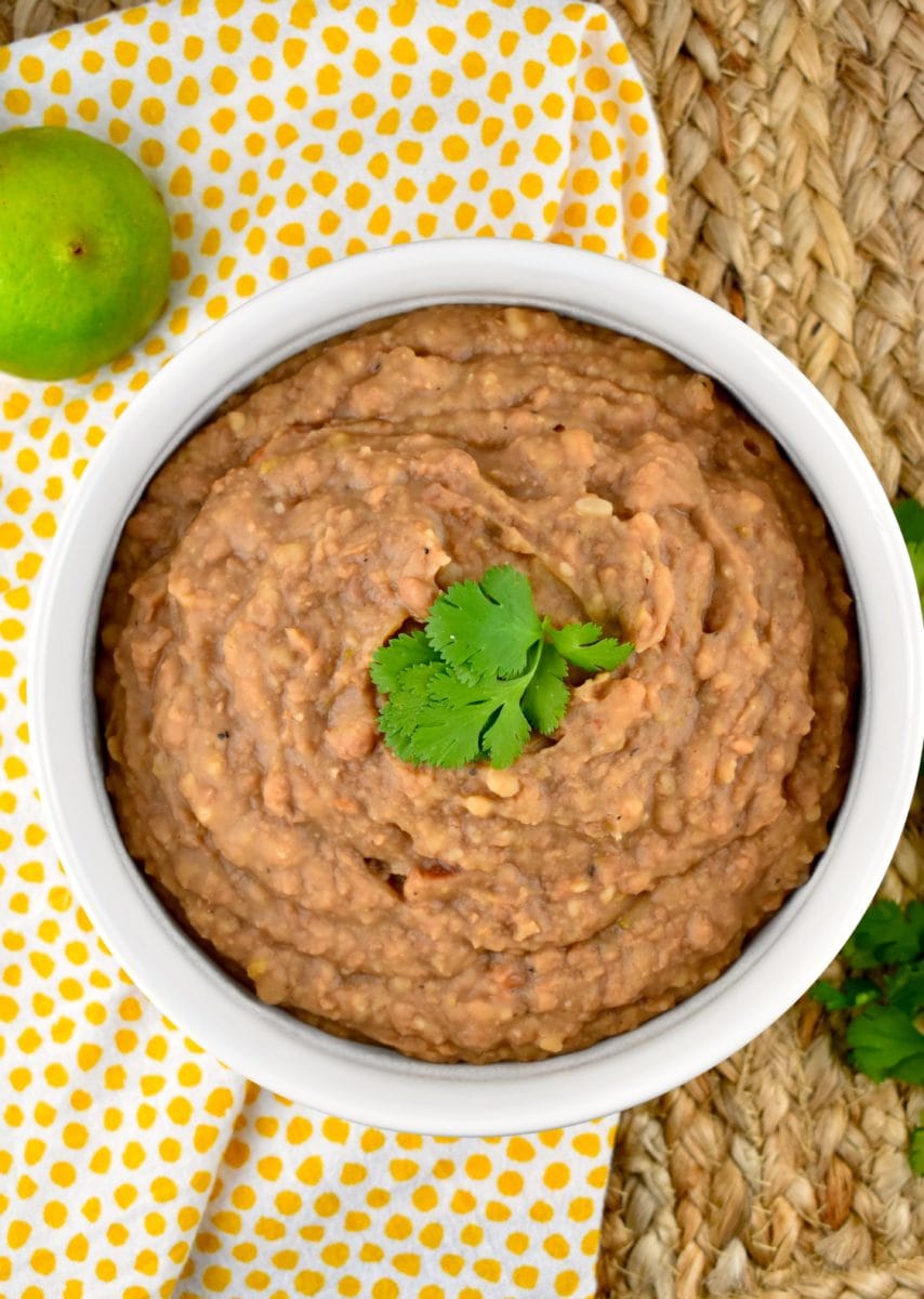 Instant Pot Refried Beans Recipe | LaaLoosh