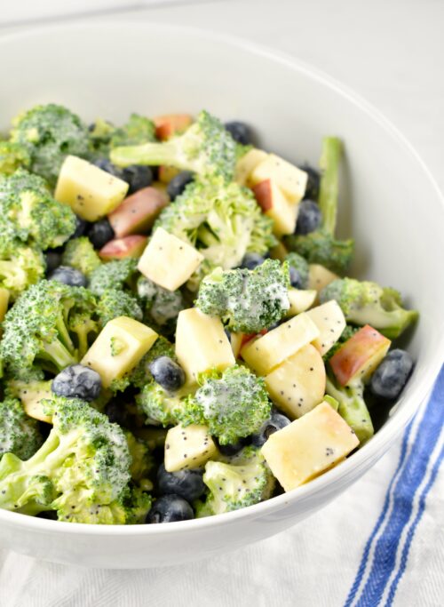 Light Broccoli Summer Salad Recipe | LaaLoosh